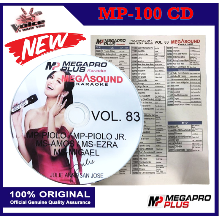 Megapro Plus CD mp-100 vol. 83 | Shopee Philippines