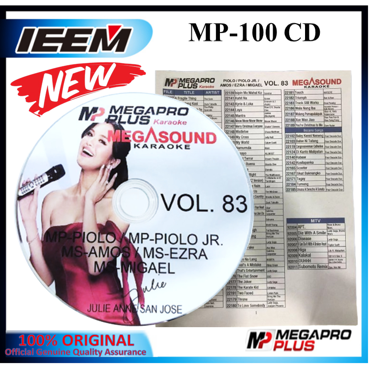MEGAPRO PLUS UPDATED CD VOL.83 latest FOR ONLY MP-100,MP-100JR,MS-AMOS ...