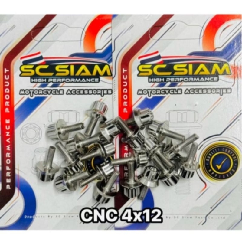 SC SIAM CNC 4X12 SILVER (sold per piece) | Shopee Philippines