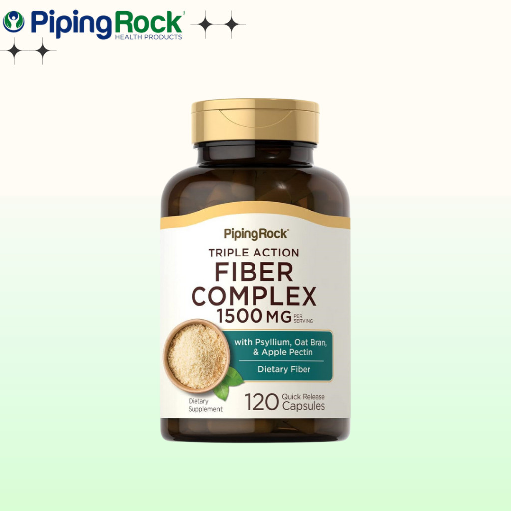 Piping Rock Fiber Complex, 1500 mg 120 Capsules | Shopee Philippines