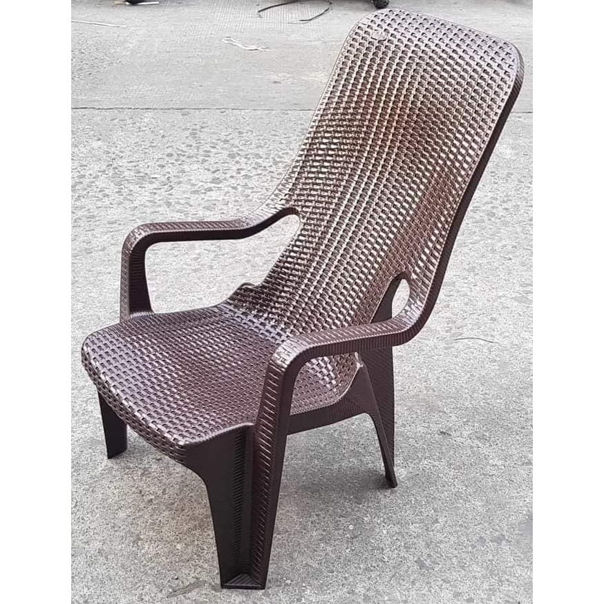 CHAIR ZOOEY HIGH BACK PLASTIC CHAIR STOCK N0. 551 | Shopee Philippines