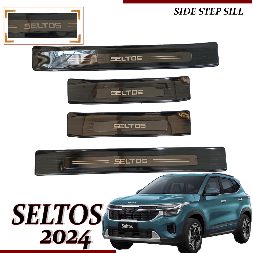 Kia Seltos 2024 Stepsill Door Step Sill High Quality Side Step Sill ...