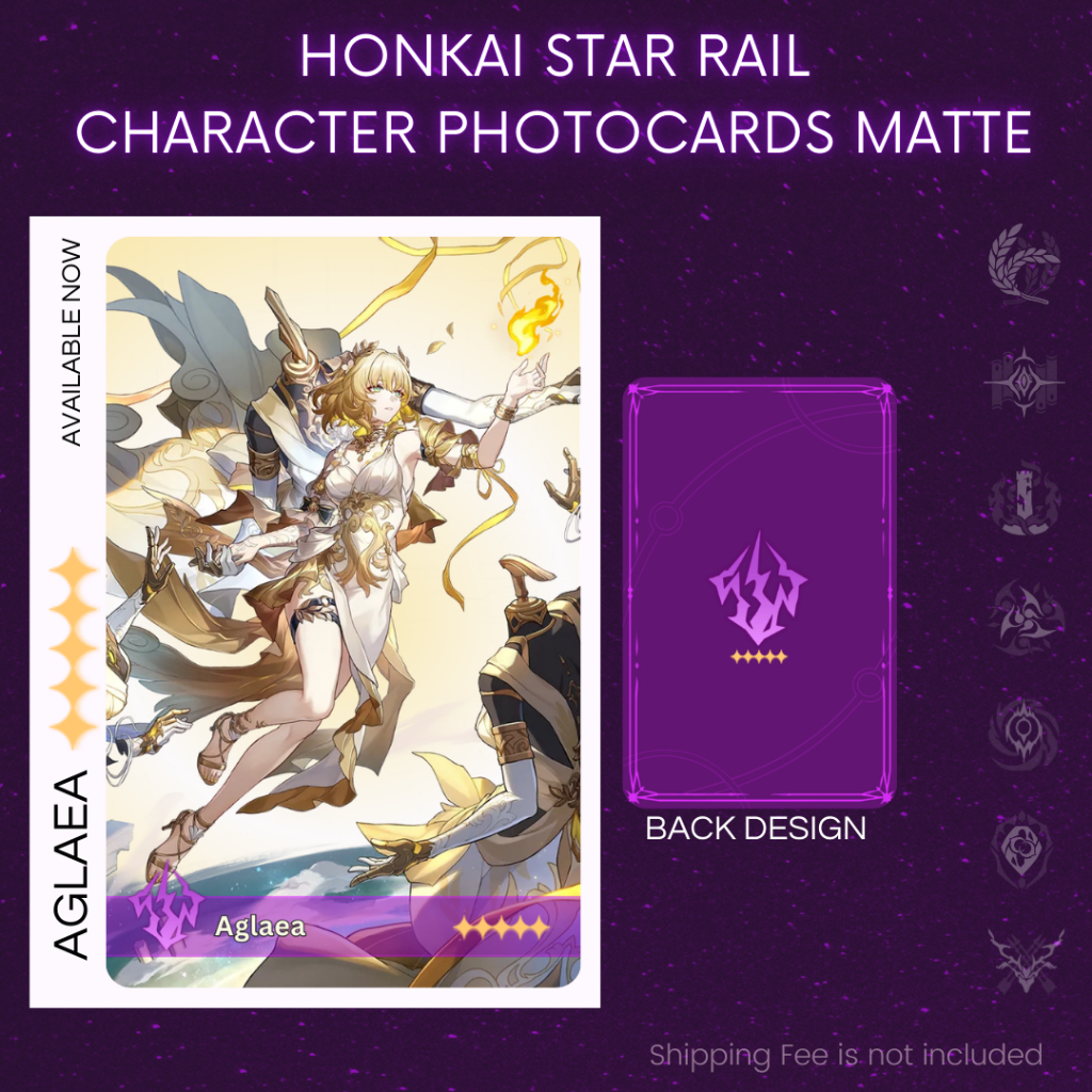 Honkai Star Rail Character Photocards Matte | Shopee Philippines