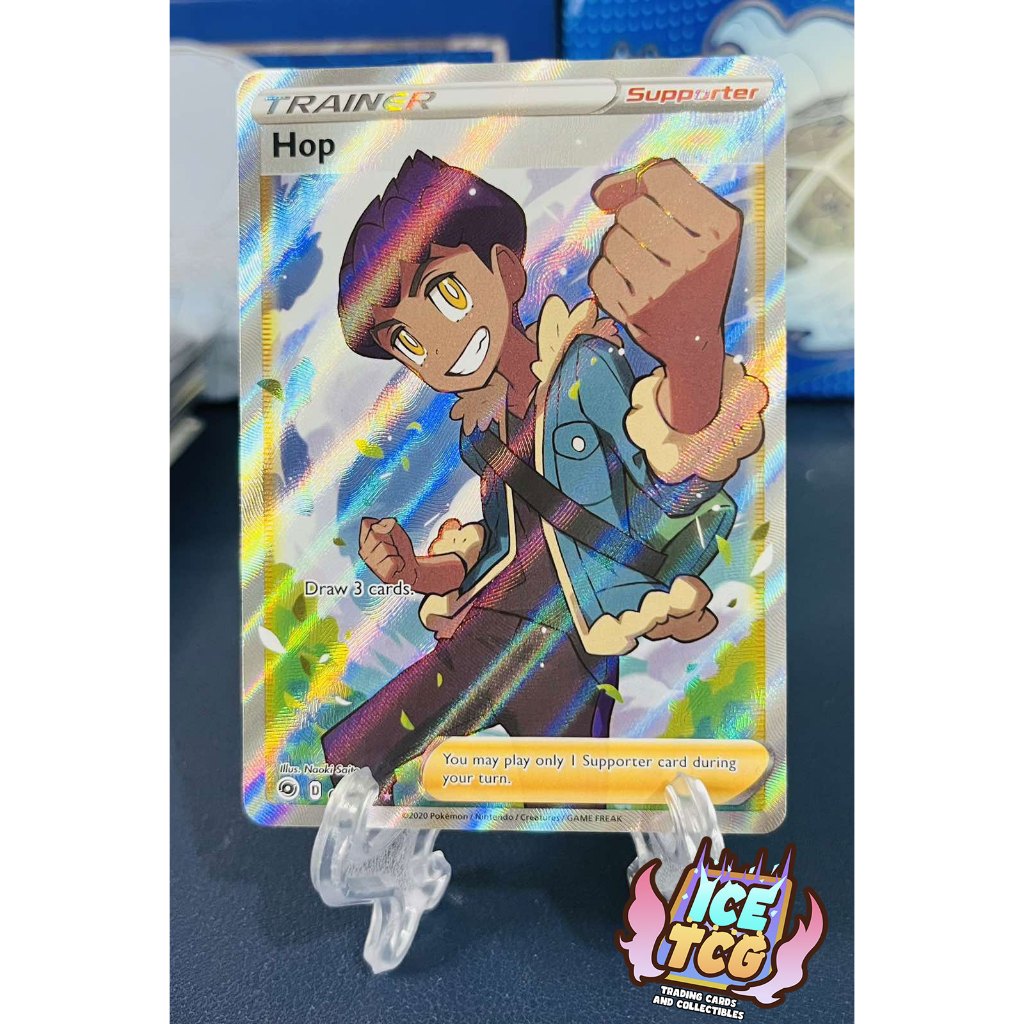 Hop - 073/073 - Full Art Ultra Rare (SWSH Champion's Path) | Shopee ...