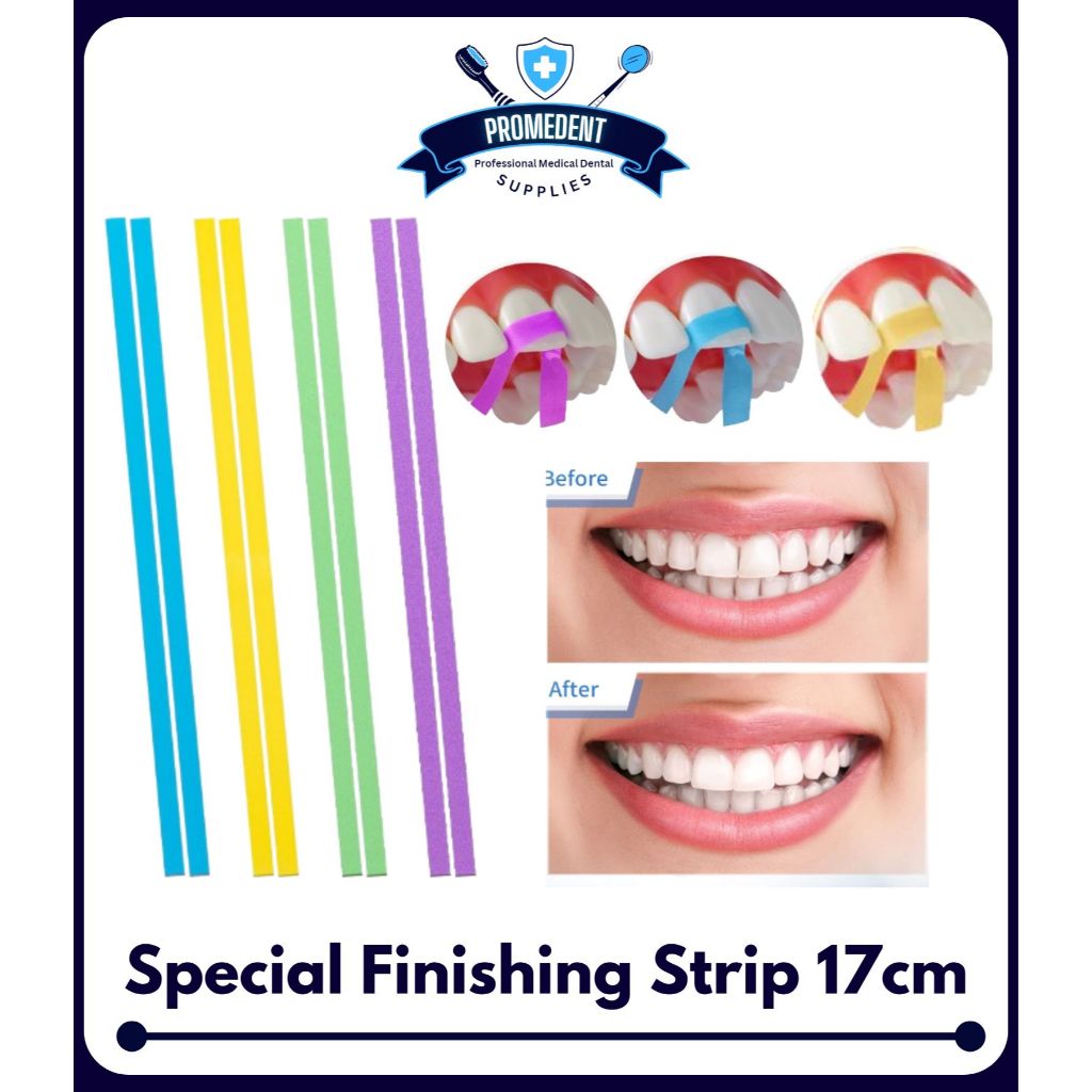 Dental Special Finishing Strip / Polishing Strip 17cm | Shopee Philippines