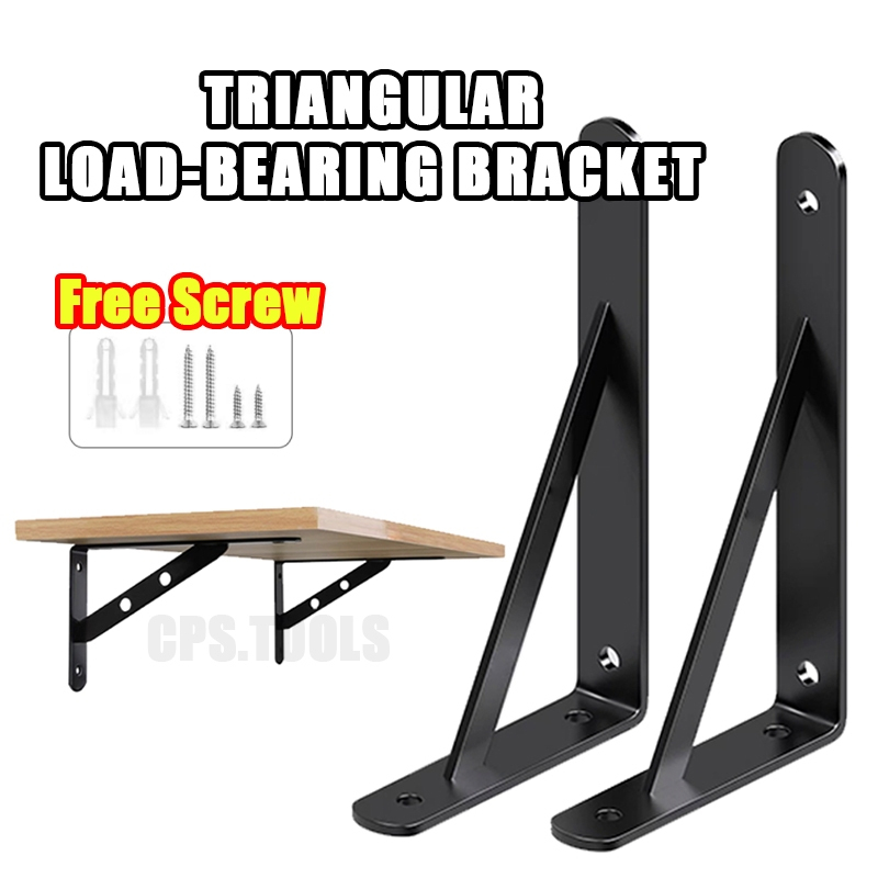 1PCS Wall Triangle Bracket Angle Heavy Duty Table Bracket Support Bench ...