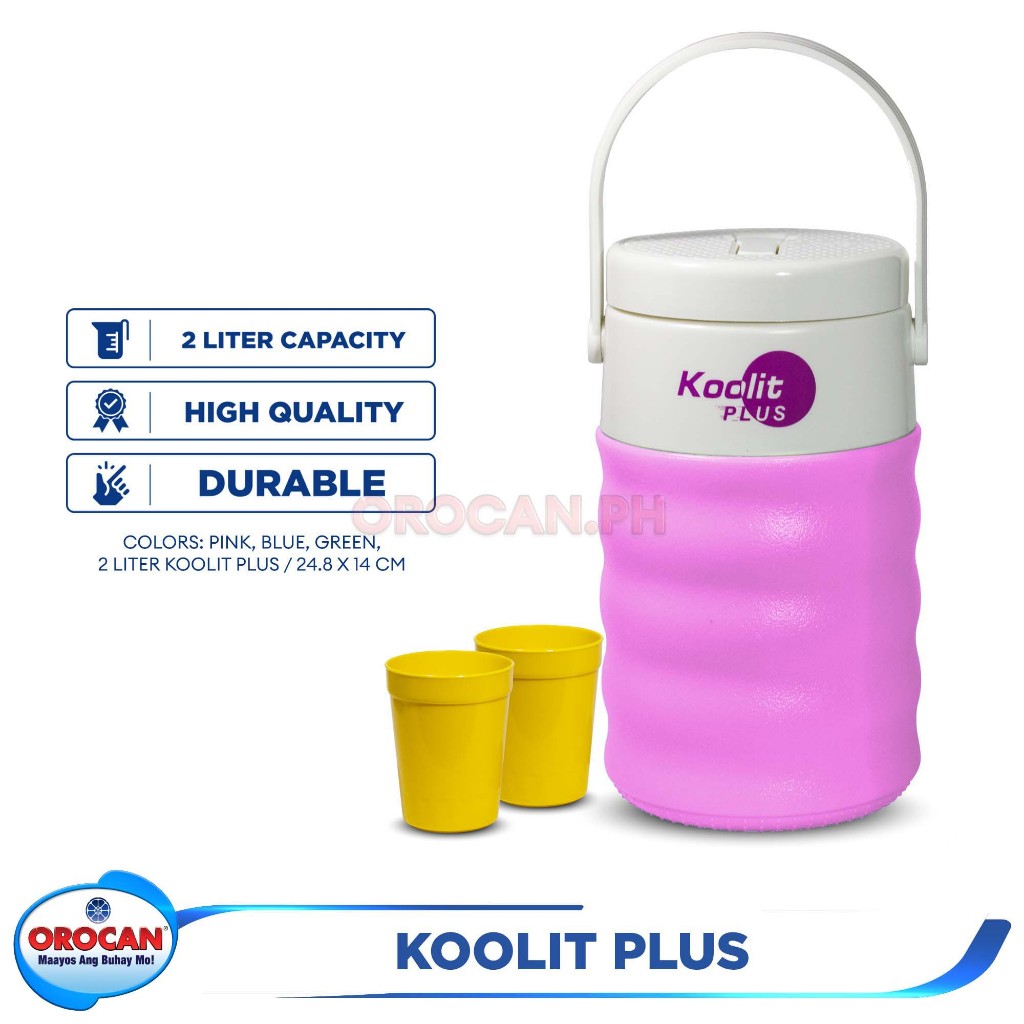 Orocan Water Jug 2 Liters Koolit Plus | Shopee Philippines