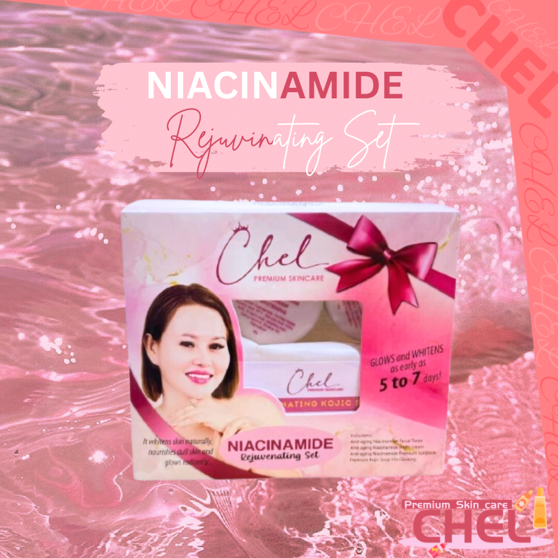 CHEL PREMIUM SKINCARE Niacinamide Rejuvenating Set (DAVAO) | Shopee ...