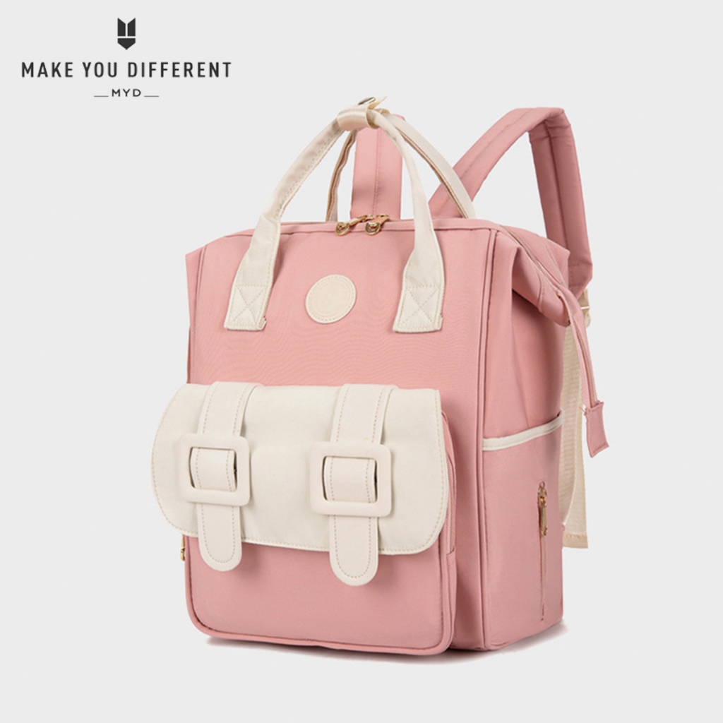 MYD Anello Backpack Original waterproof School Bag Fashion Large ...