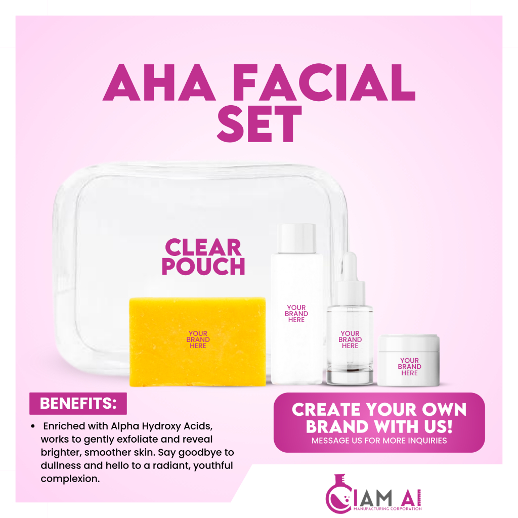 AHA Facial Set - Open for Rebranding | Shopee Philippines