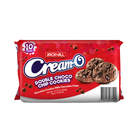 Cream-O Chocolate Chip Cookies 360g in 2 flavors – 10 pcs per pack | Shopee Philippines