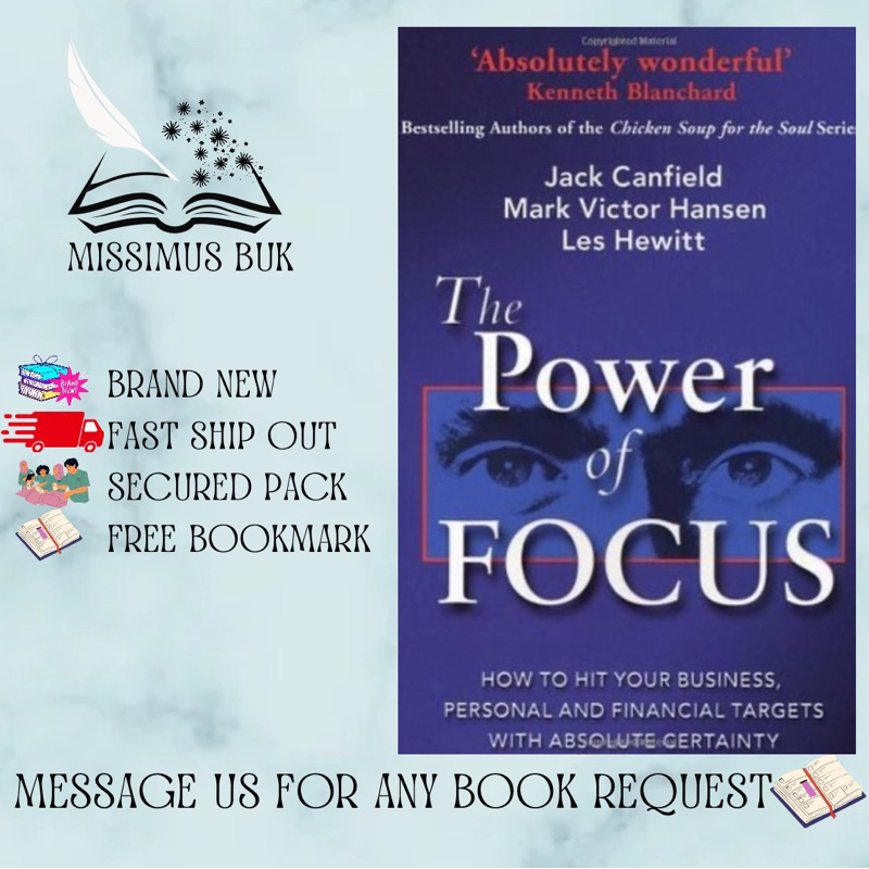 The Power Of Focus by Jack Canfield | Shopee Philippines