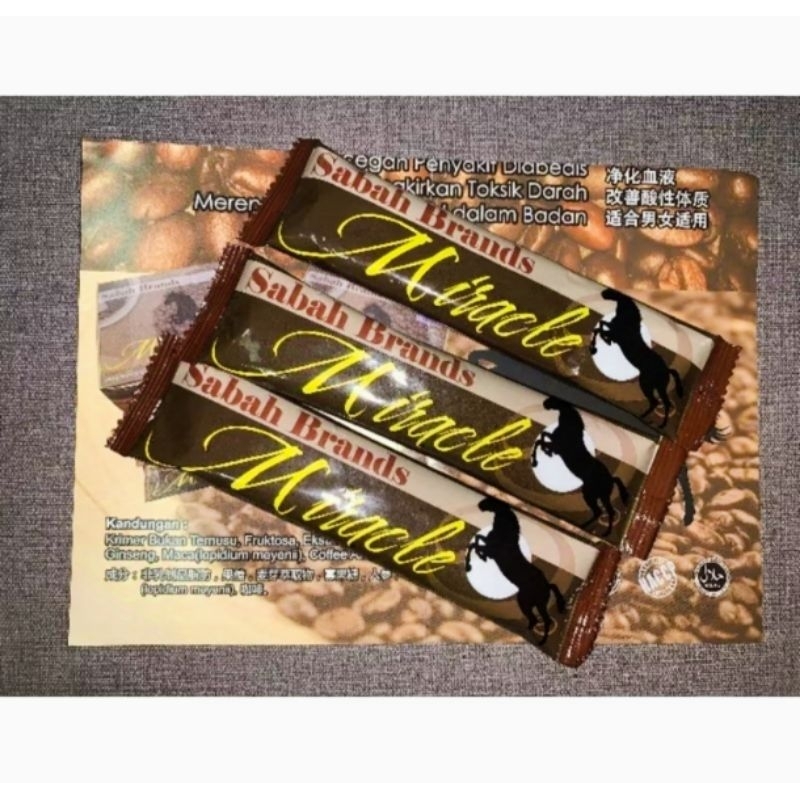 Malaysian Sabah Miracle Coffee (3 Sachets) | Shopee Philippines