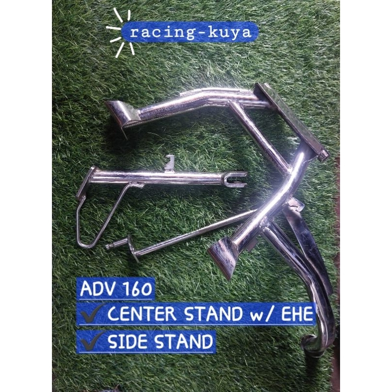 ADV 150/160 HONDA CENTER STAND w/ EHE & SIDE STAND 3️⃣0️⃣4️⃣ STAINLESS ...