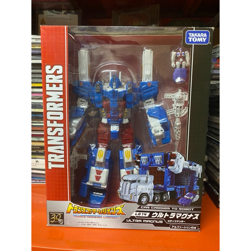 TAKARA TOMY TRANSFORMERS LEGENDS LG14 ULTRA MAGNUS w/ Alpha Trion ...