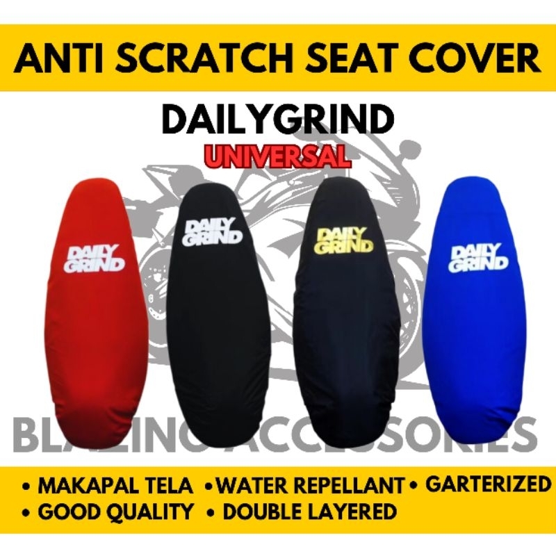 NEW DESIGN DAILYGRIND PLAIN ANTI SCRATCH SEAT COVER UNIVERSAL MAKAPAL ...
