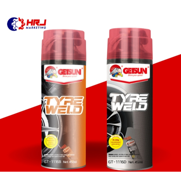GETSUN G-1116B -TYRE WELD 450ml | Shopee Philippines