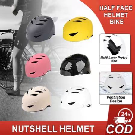 Helmet Motorcycle/Bike High Quality Open Face Helme Nutshell Helmet ...