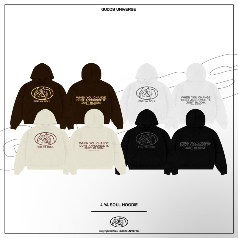 GUDDS UNIVERSE "FOR YA SOUL" HOODIE | Shopee Philippines
