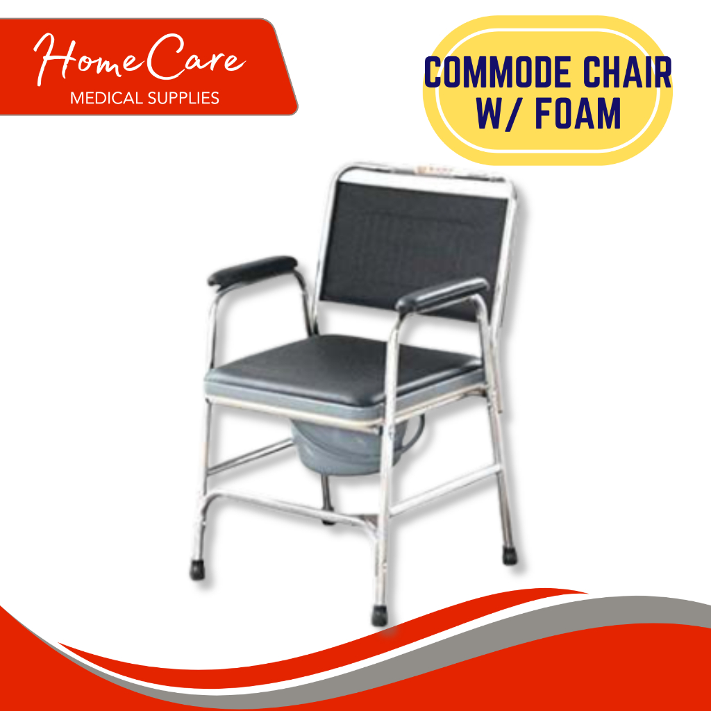 Commode Chair with Foam Assemble (sold by unassembled) | Shopee Philippines