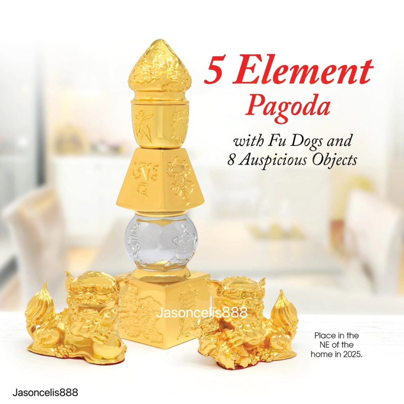 Fengshui 2025 5 Element Pagoda | Shopee Philippines