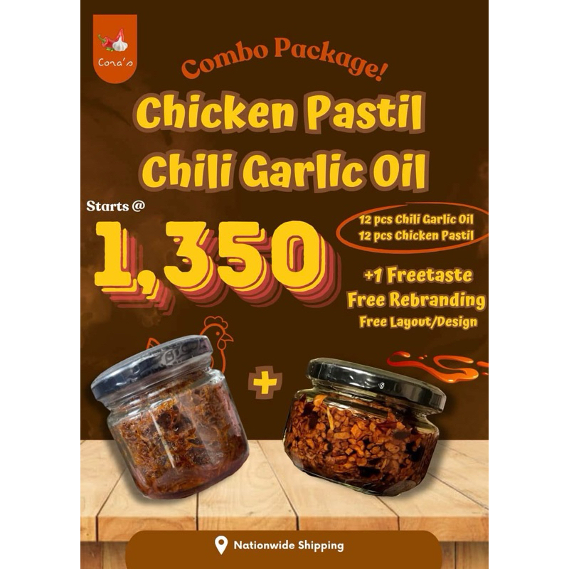 COMBO PASTIL/CHILI GARLIC | Shopee Philippines
