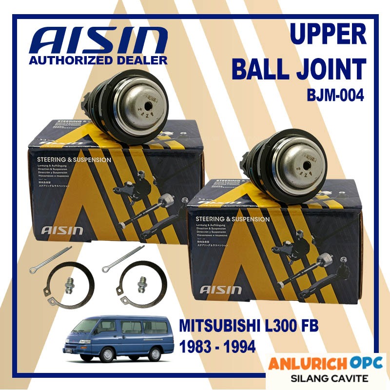 AISIN UPPER BALL JOINT (2 PCS) MITSUBISHI L300 FB 1983-1994 (BJM-004 ...
