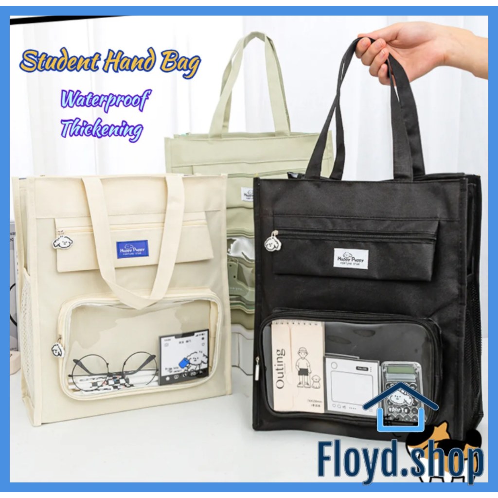Portable Bag Large Capacity Student Bag Training Book Bag for Paper ...