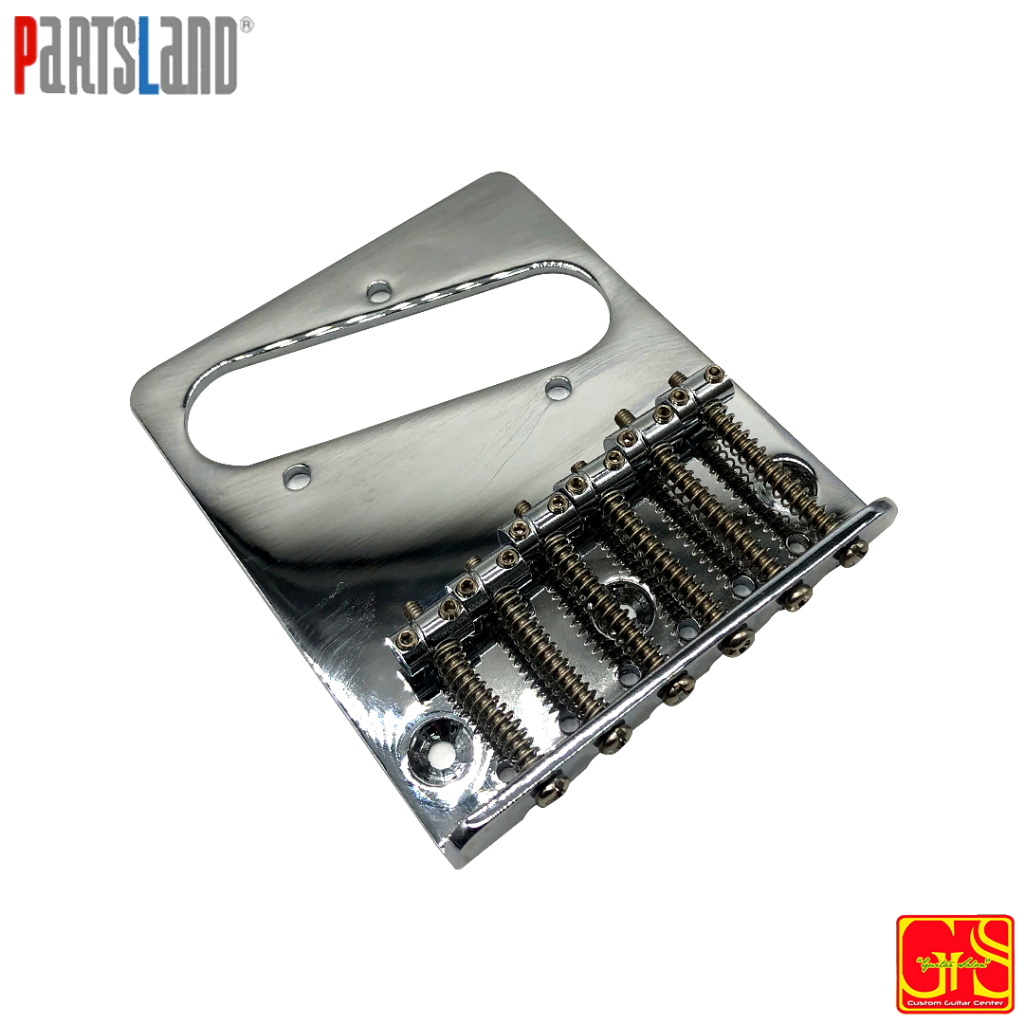 WSC EG12-CR Tele Guitar Bridge - Individual 6-Barrel Saddle Type ...