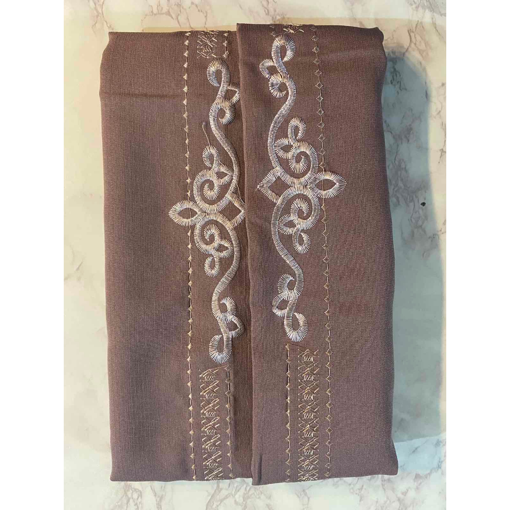 VALTERRI DESIGN - MIYAKI FABRIC WITH EMBROIDERY 1.5 YARDS CUT FOR SHORT ...