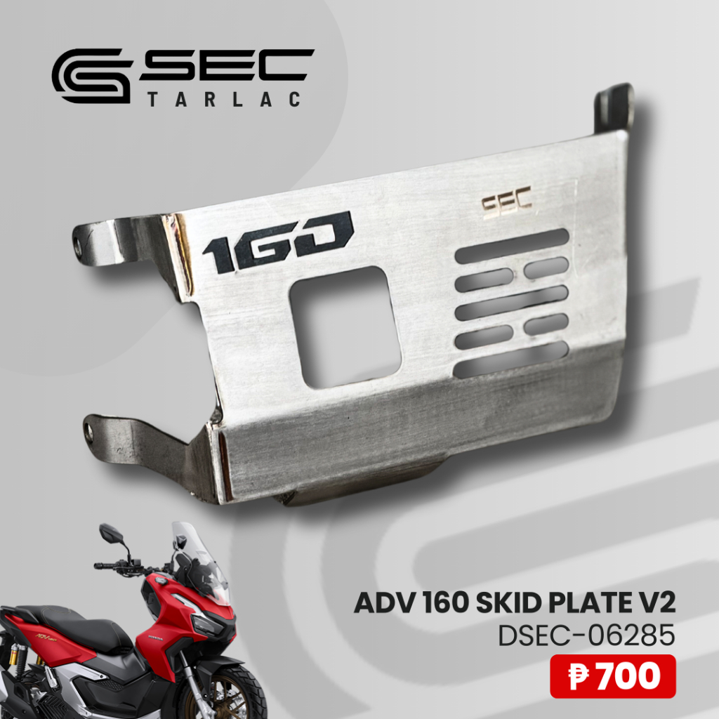 SEC SKID PLATE FOR HONDA ADV 160 v2 | Shopee Philippines