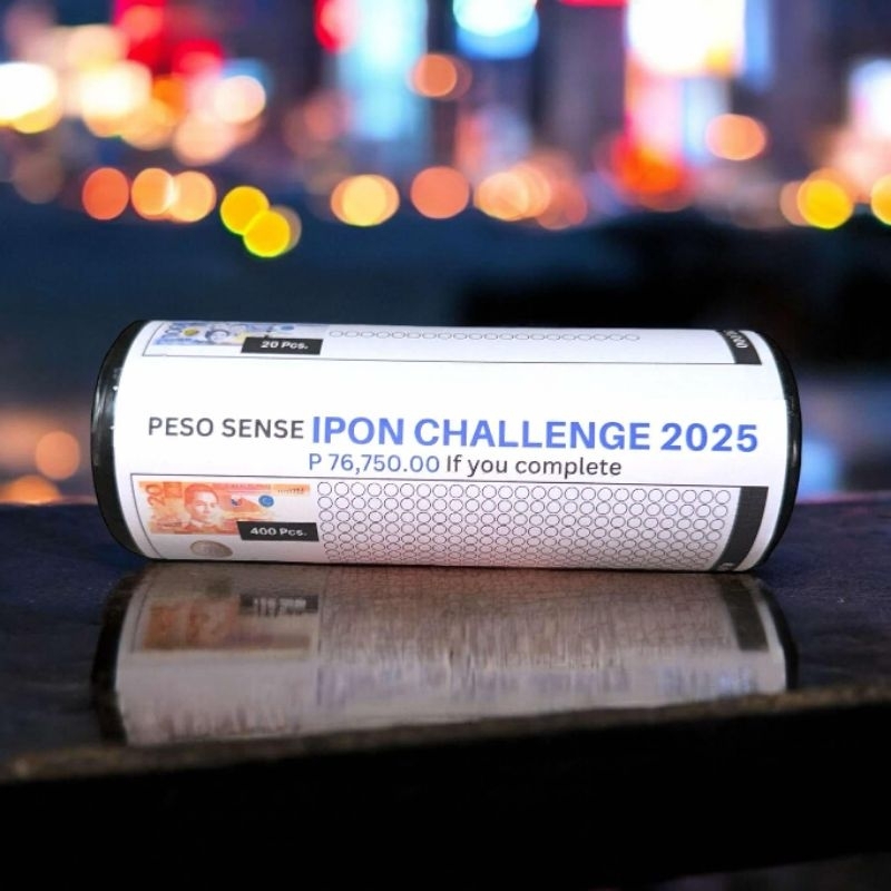 2025 Peso Sense Bill Ipon Challenge Alkansya 9 inches | Shopee Philippines