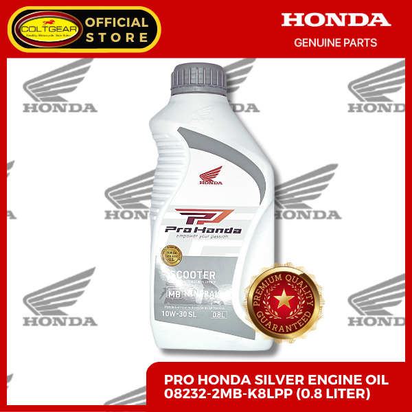 PRO HONDA Engine Oil Silver 4-AT (800ml) 10W-30MB Premium Grade ...