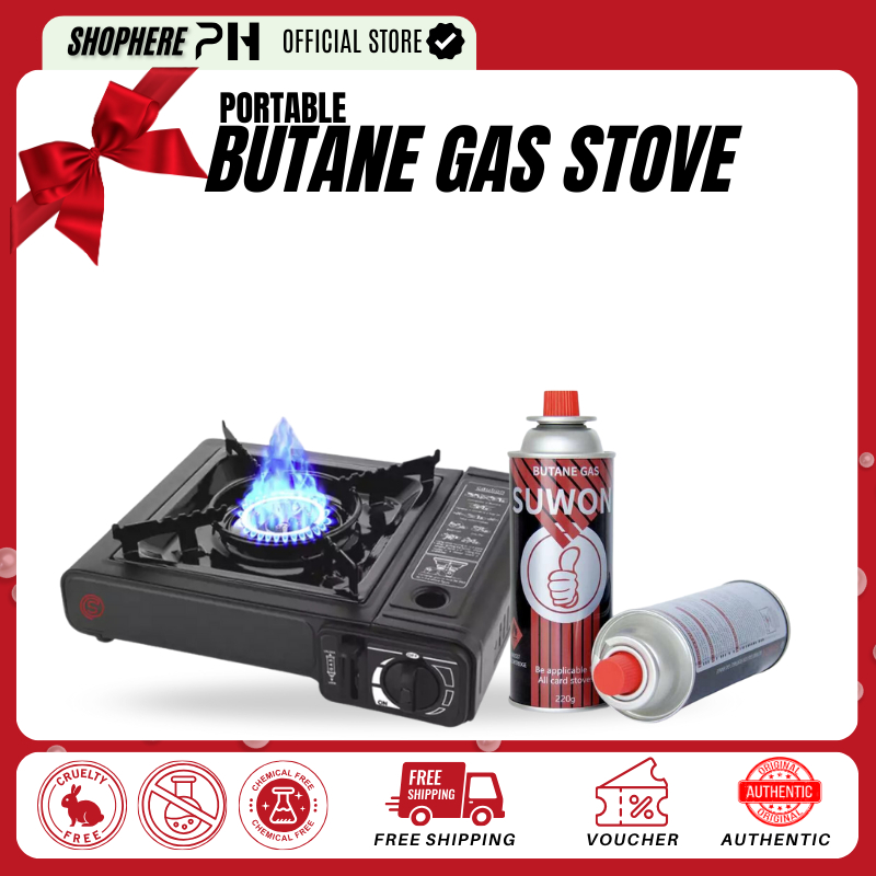 NO1 New Portable Butane Gas Stove Mini Camping | Shopee Philippines