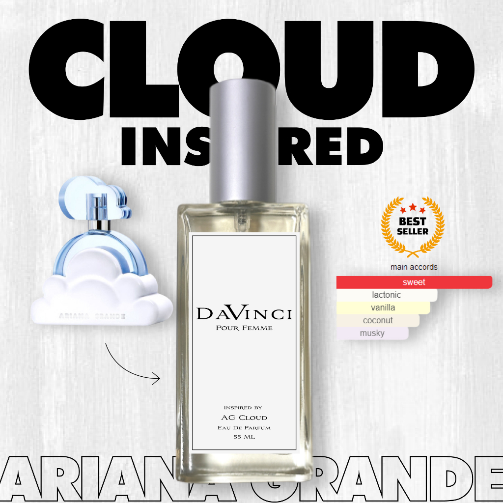 AG CLOUD Inspired Perfume For Women by DAVINCI PARFUMS | Shopee Philippines