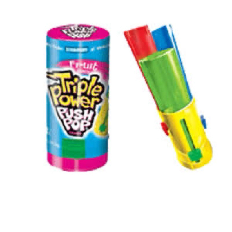 Triple Power Push Pop Fruit Candy | Shopee Philippines