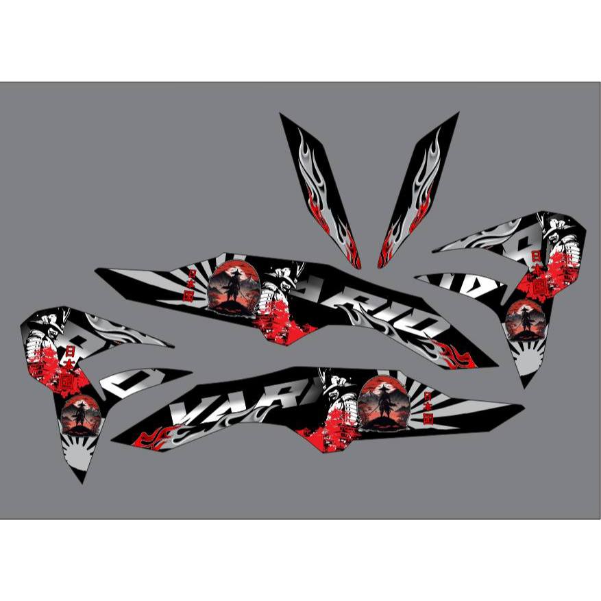 Honda Click 125i V3V4 Jdm Samurai Sticker Decals | Shopee Philippines