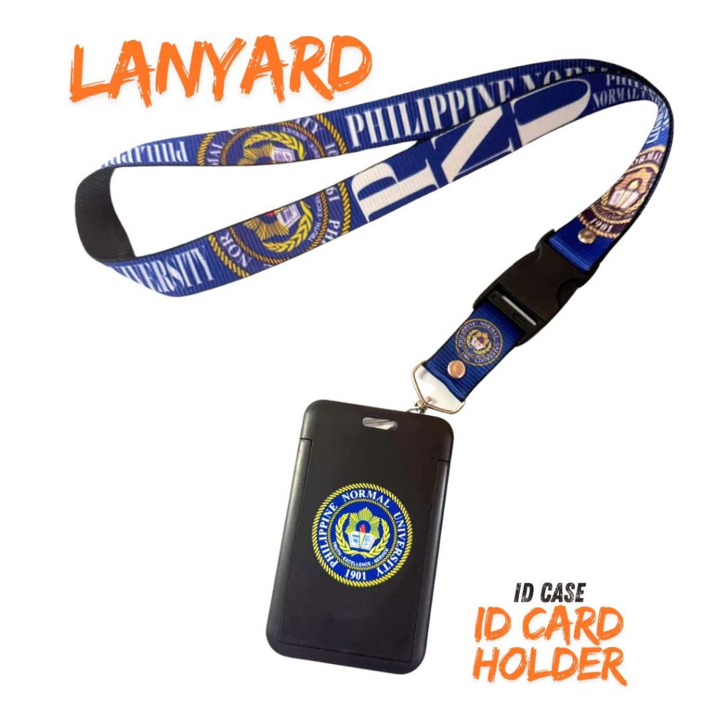 New PNU Philippine Normal University Lanyard Id Lace | Shopee Philippines