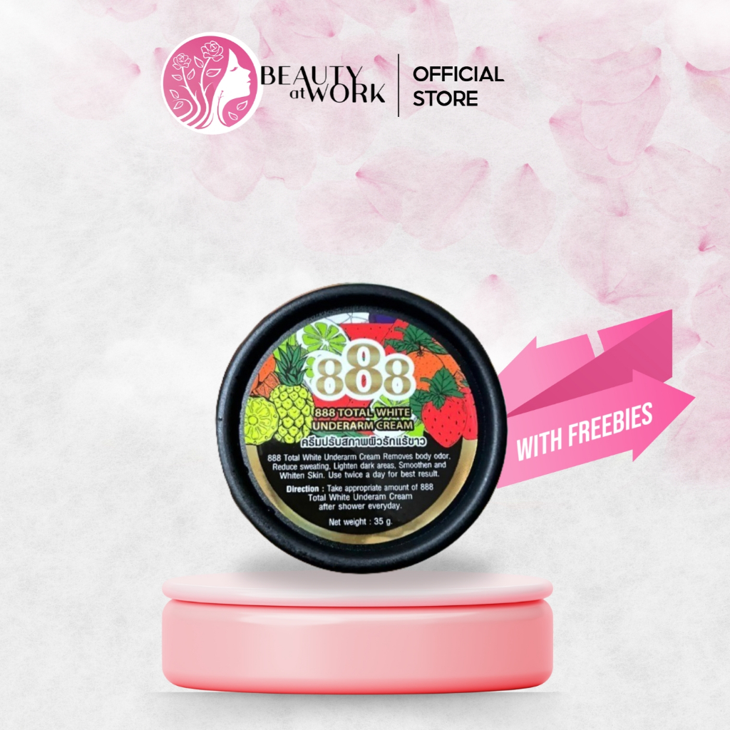 888 Total White Underarm Cream Original From Thailand Arm Whitening ...