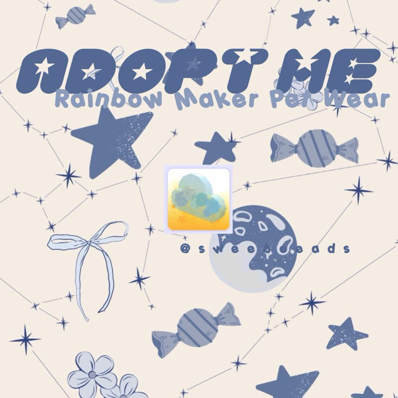 Adopt Me ⋰˚☆ Rainbow Maker Pet Wear (Read the Description First ...