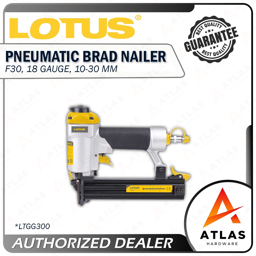 Lotus Pneumatic Brad Nailer (Nail Gun F30) LTGG300 | Shopee Philippines