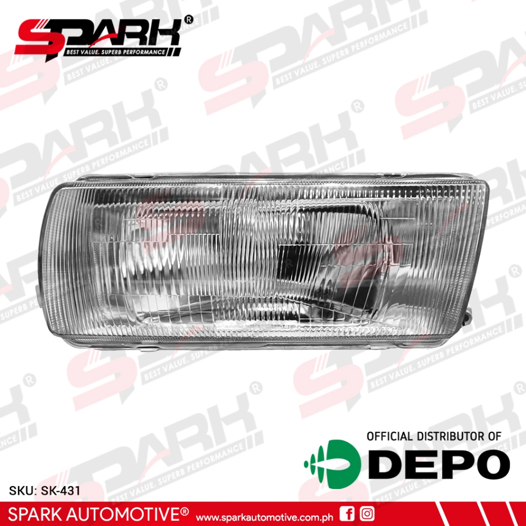 Nissan Sentra B13 ECCS 1989 - 1992 Head Lamp Headlight Head Light DEPO ...