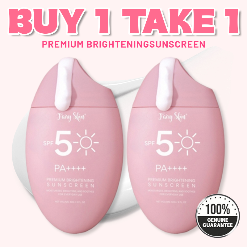 【BUY 1 TAKE 1】SPF50 Face Sunscreen 50g Sunblock Whitening Cream Long ...