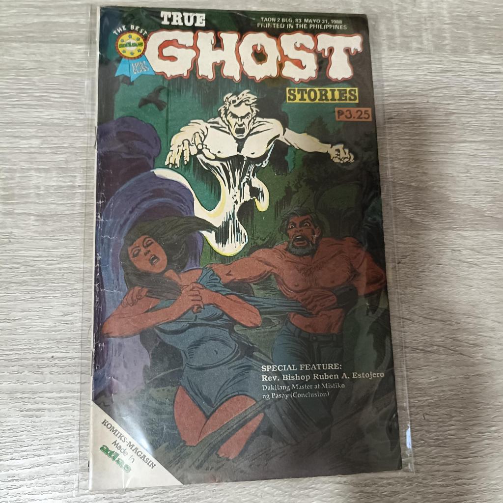 True Ghost #83 Mayo 31, 1988 tagalog filipino komiks horror | Shopee ...