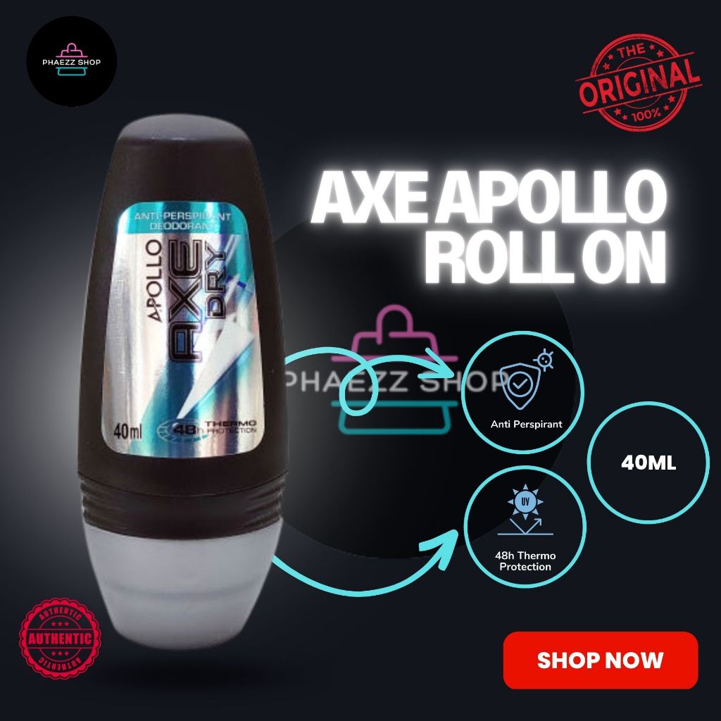 Axe Dry Deodorant / Anti-perspirant Roll On 40mL | Shopee Philippines