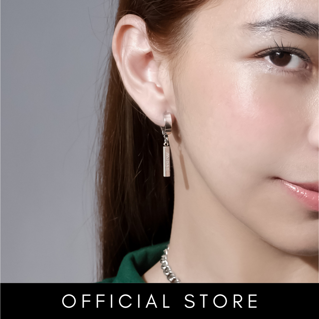 Urban Pendulum Single Earring by Midas Accessory World non-tarnish non-fading plated jewelry ...