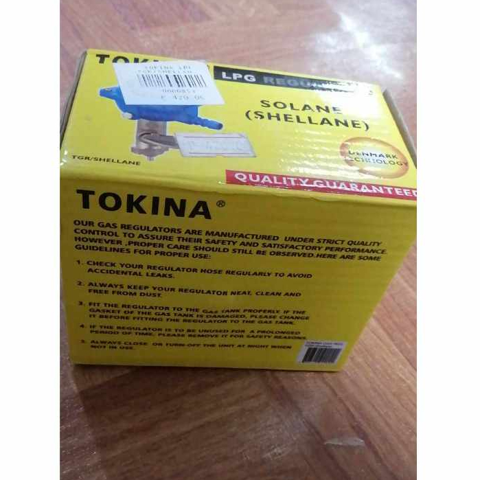 TOKINA LPG REGULATOR SOLANE (SHELLANE) | Shopee Philippines