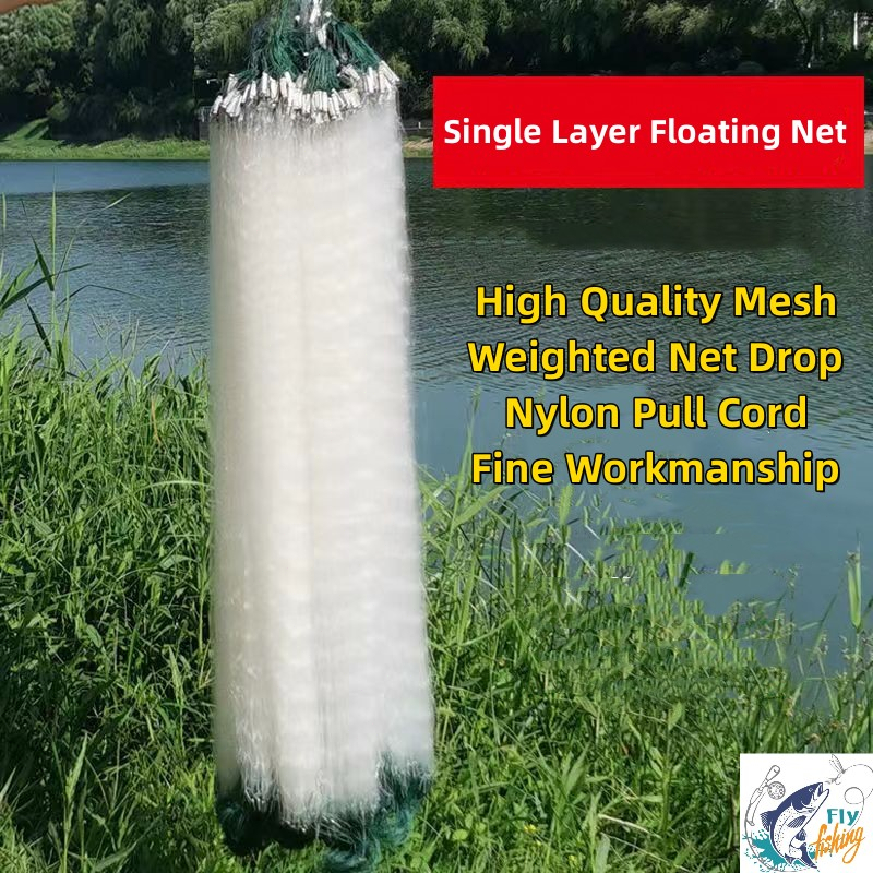 100M Fishing Net Super Large Scale Fishing Net 3 Meters High Three ...