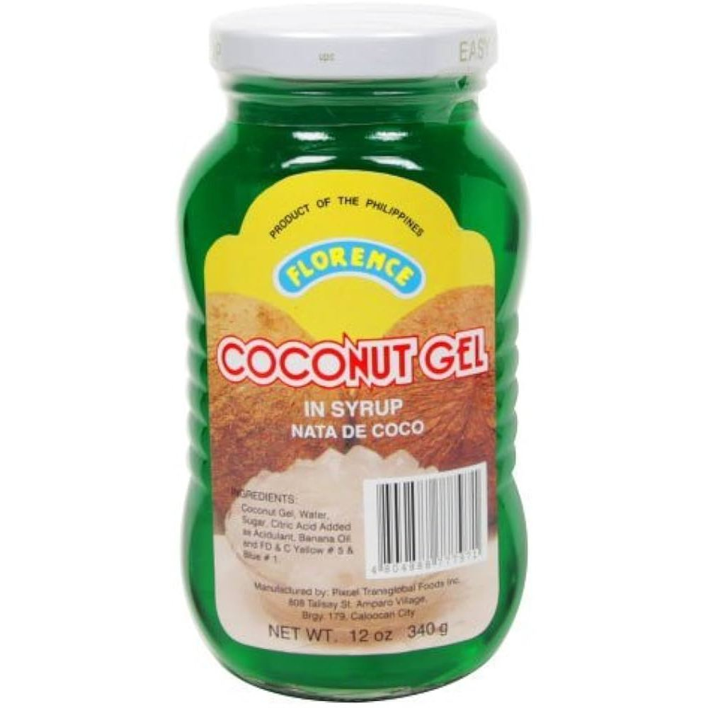 Florence Nata De Coco Green 12oz | Shopee Philippines
