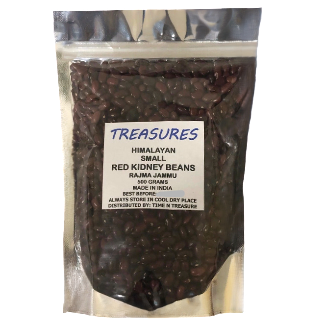 Treasures Himalayan Red Kidney Beans - Small - Lal Rajma Jammu - 100% ...
